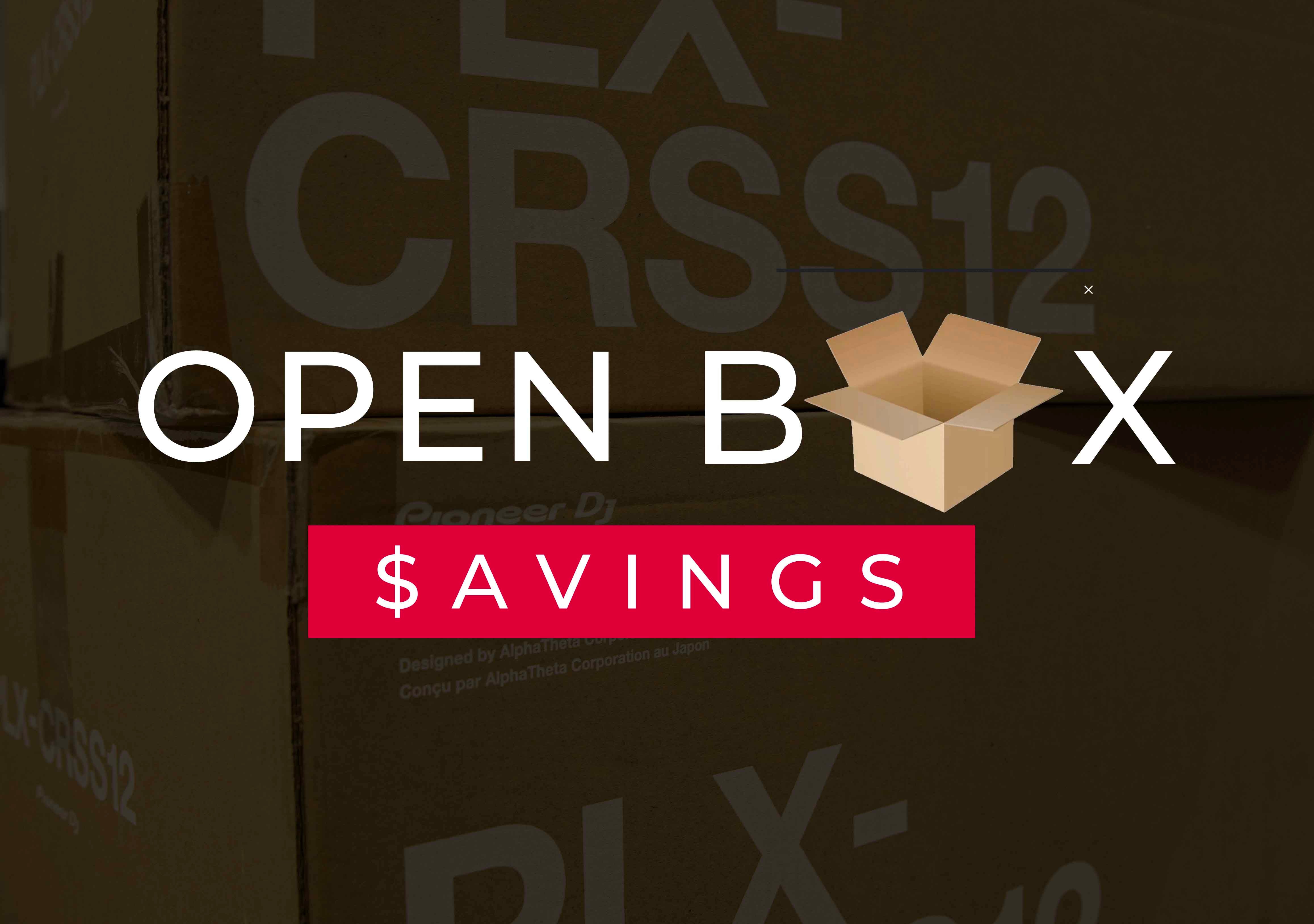 OPEN BOX SAVINGS